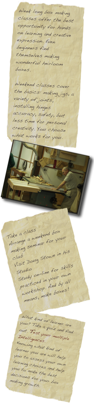 Classes – Box Making 101